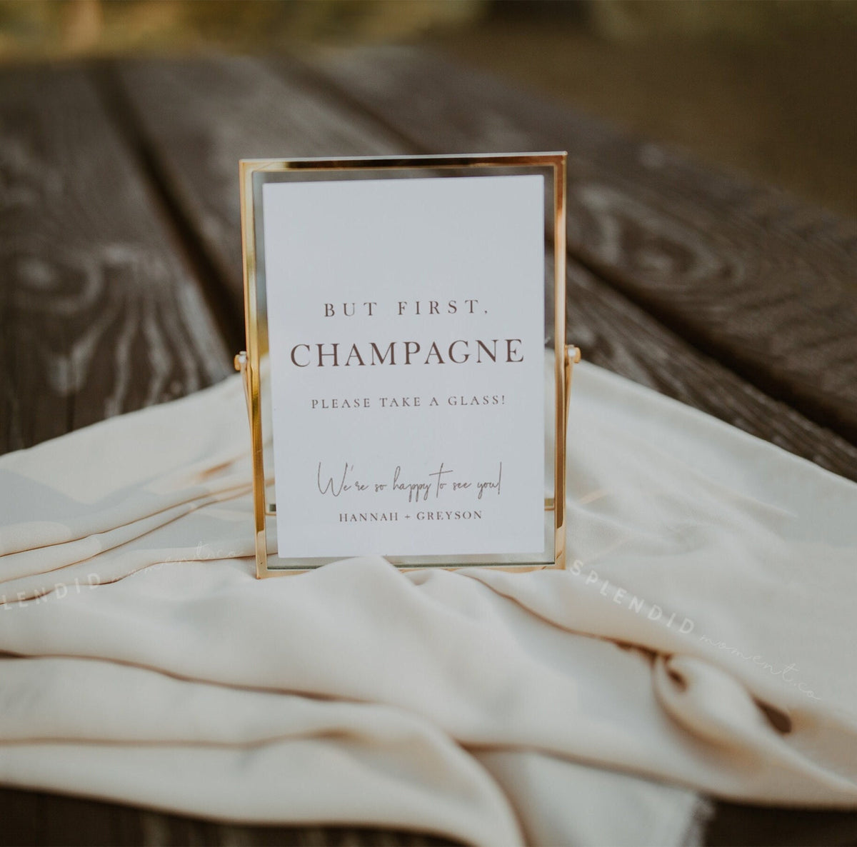 But First Champagne Sign Template, Bohemian Champagne Sign, Please Tak ...